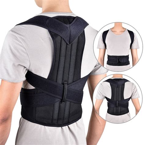 Correcteur de Posture magnétique ceinture de soutien pour le dos et les épaules Correction de la