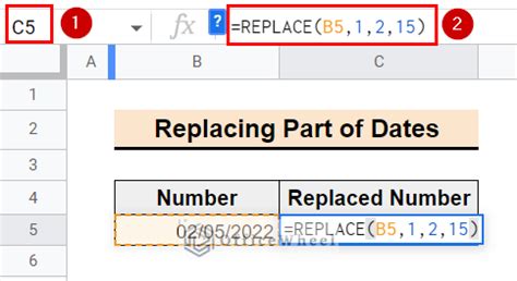 How To Use Replace Function In Google Sheets Examples