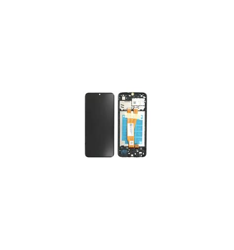 LCD Touch Screen Front Panel Black Original For Samsung Galaxy A03