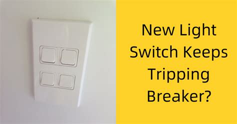 New Light Switch Keeps Tripping Breaker We Fix Faults