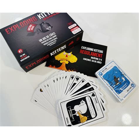 Joc Exploding Kittens Pentru Adulti Emag Ro