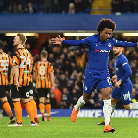 Willian Brace Leads Chelsea To Easy 2018 Fa Cup Win Vs Hull City