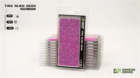Gamers Grass Tiny Tufts Alien Neon 2mm