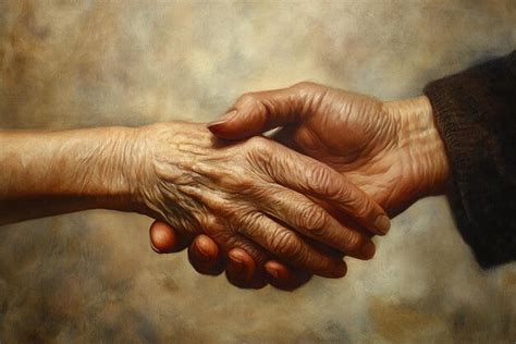 Gentle Hands Helping Premium Ai Generated Image