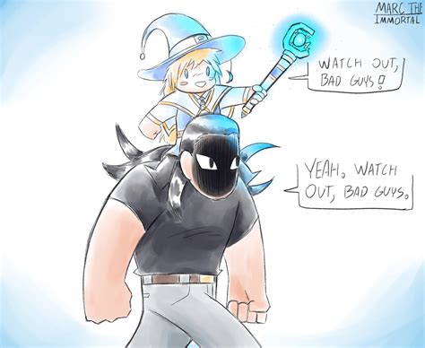 Unstoppable Duo Colored Roriginalcharacter