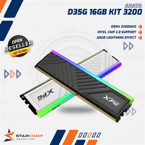 Jual ADATA XPG SPECTRIX D G RGB GB KIT X GB BLACK WHITE MHz Shopee Indonesia