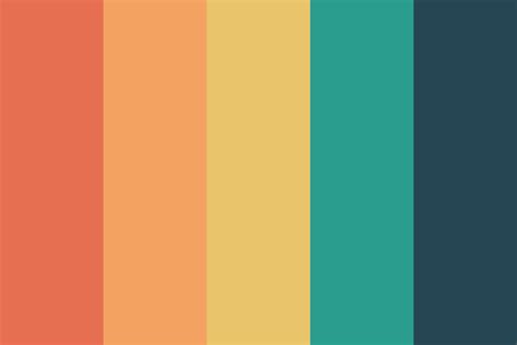 Flor Tropical Color Palette