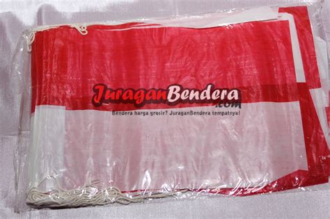 Jual Bendera Plastik Merah Putih Bertali1 JuraganBendera
