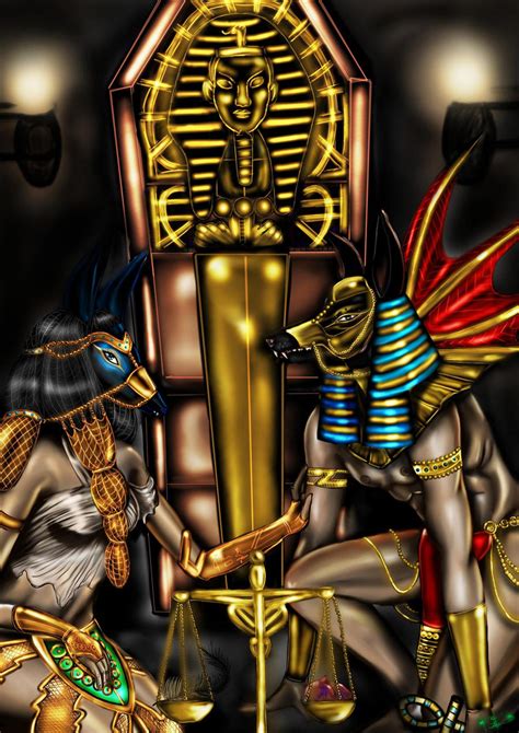 Anubis And Anput By Jesslewis On Deviantart