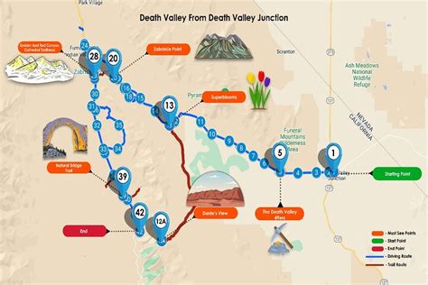 2023 Death Valley National Park Self Guided Audio Driving Tour