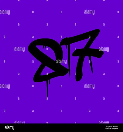 Number Signs With Extraordinary Styles And Letter Shapes With Beautiful