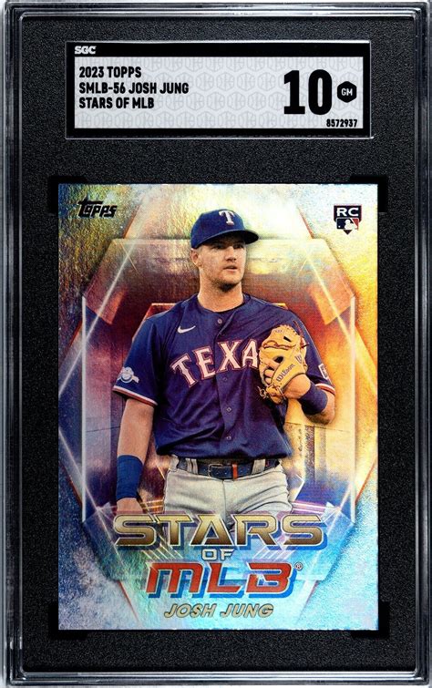 2023 Topps Series 2 Stars Of Mlb Chrome Smlbc 56 Josh Jung Rc For