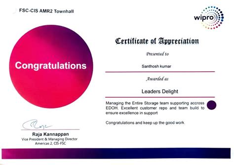 Santhosh Kumar On Linkedin Appreciation Recognition Gratitude Betterlatethannever