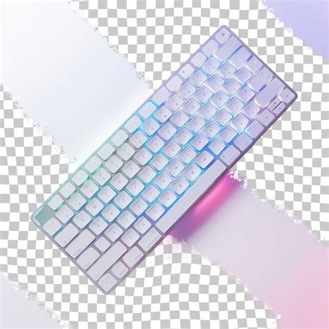 Premium Psd A Keyboard With The Number Keys On It
