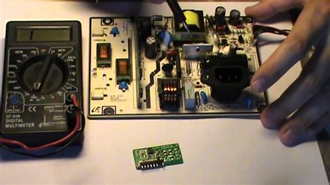 Ремонт монитора Syncmaster E1920 часть 1 Как осуществить диагностику и отремонтировать монитор