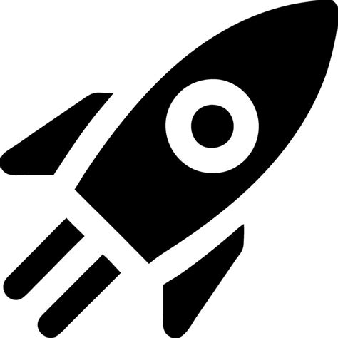 Rocket Launch Icon For Space Exploration And Innovation 55789113 Vector Art At Vecteezy