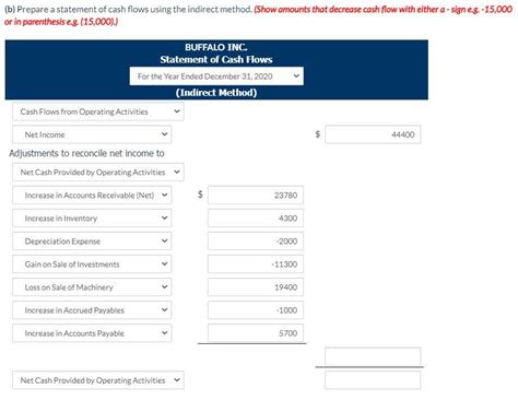Solved Comparative Balance Sheet Accounts Of Buffalo Inc