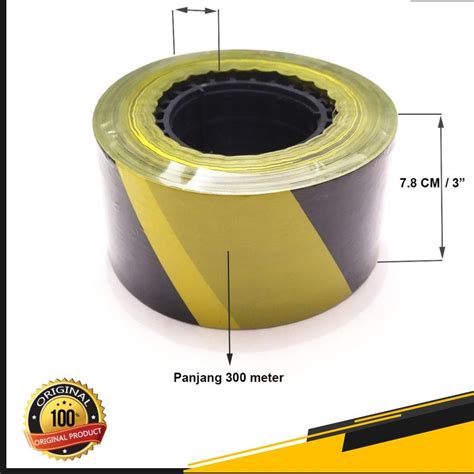Jual Police Line Safety Line 3 Inch X 300 Mtr Barricade Tape Lakban