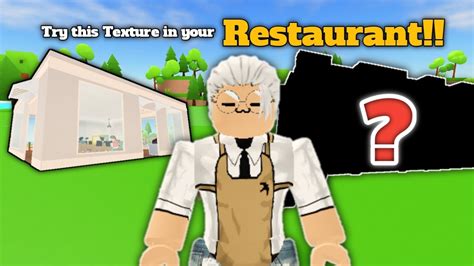 Turn Your Restaurant Like This Run A Restaurant In Roblox Youtube