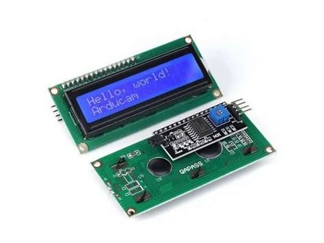 Lcd1602green With Iic I2c Serial Interface Adapter Module For Arduino I2c Output At Rs 148 T