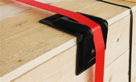 HOEKBESCHERMER ZWART HEAVY DUTY Met Volle Hoek Hefspan