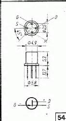 КП 303, Tube КП303; Röhre КП 303 ID42286, Transistor