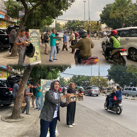 Jumat Berkah PT Pegadaian Kanwil X Jawa Barat Bagikan 600 Paket Takjil