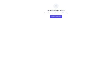 Empty State Movimientos Free React Tailwind Component