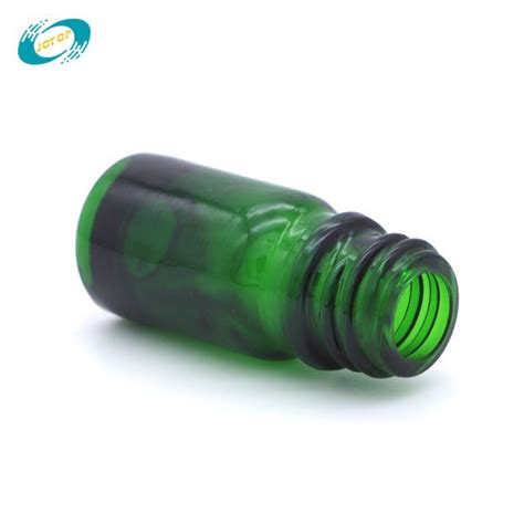 China 5ml Green Glass Dropper Bottle With Dropper Cap Manufacturers And