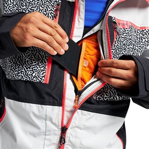 Burton Frostner Jacket Mens Salty Peaks Snowboard Shop
