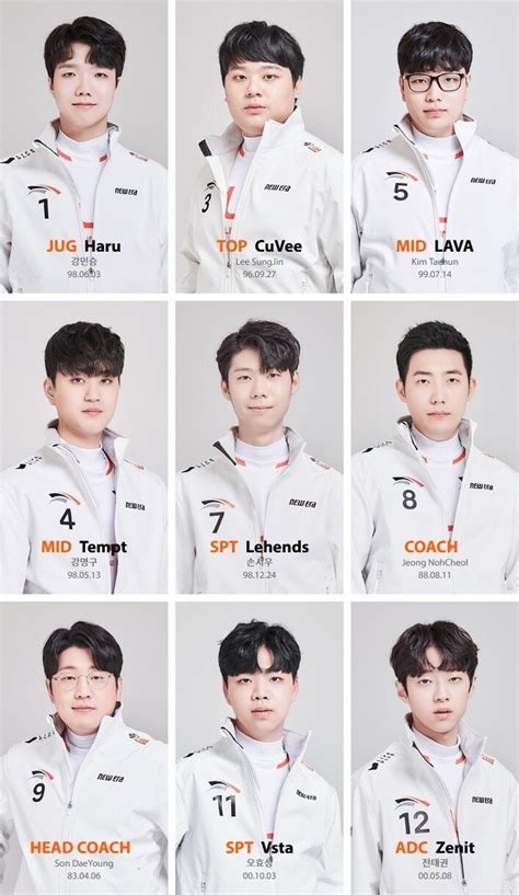 2020 한화생명e스포츠 프로필 사진 롤 리그 오브 레전드 에펨코리아