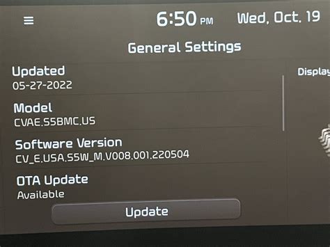 When Can I Expect Ota Updates For My Ev6 And What Updates Are Coming