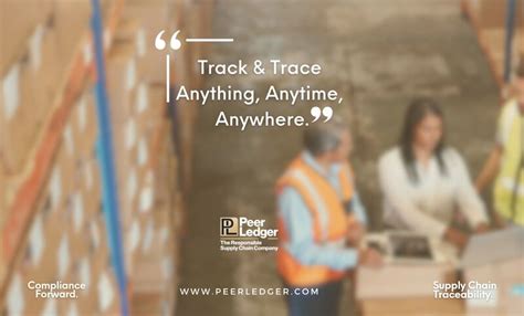 Peer Ledger Inc On Linkedin Supplychain Traceability Transparency Peerledger