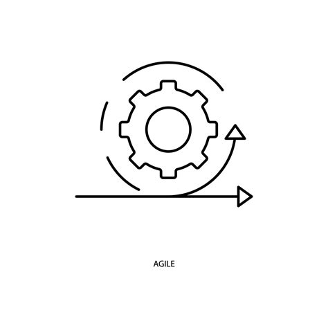 Agile Concept Line Icon Simple Element Illustration Agile Concept