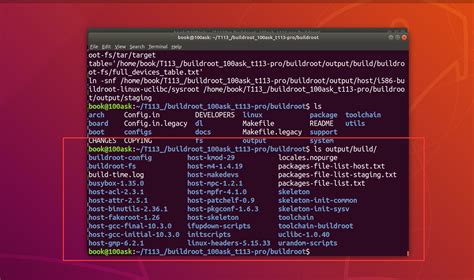 buildroot 100ask t113 pro的buildroot软件资源中编译完后没有linux内核 T113s3 PRO 嵌入