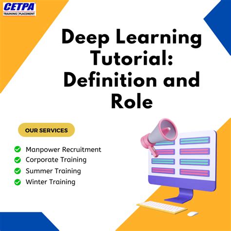 Deep Learning Tutorial Definition And Role Online Training