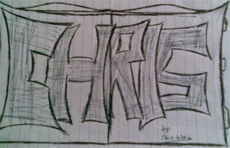 Shadowing Names Wakims Drawing