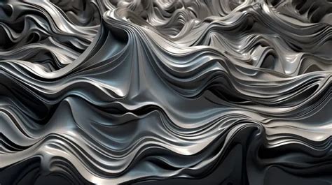짙은 보라색 배경의 부드러운 파도가 있는 3d 물결 모양 패턴 웨이브 라인이 있는 보라색 추상 배경의 3d 그림은 파도 현대