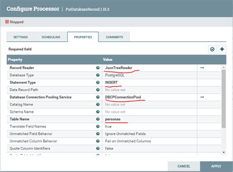 Apache Nifi ¿cómo Puedo Almacenar Un Json En Dos Tablas De Mi Base De