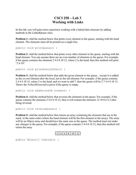 Solved Csci 258 ﻿lab 3working With Linksin This Lab You