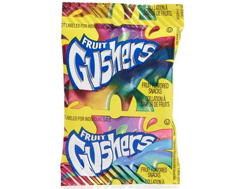 Betty Crocker Gushers Fruit Flavored Chewy Sweets 4 Pouches Shop