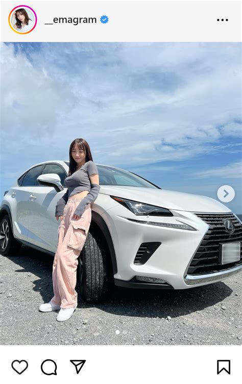 “かわいすぎる売り子”伊藤愛真、自慢の愛車レクサス披露「やっとの思いで買えた車」 芸能写真ニュース 日刊スポーツ