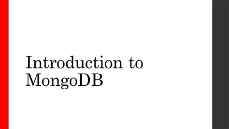 Solution Advanced Database Management System Nosql Mongo Introduction