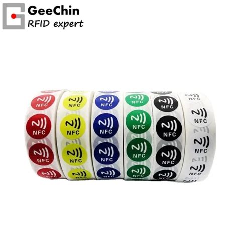 RFID Tag NFC Sticker Badges NFC Token Label Adhesive NFC Stickers Label For Smart Mobile