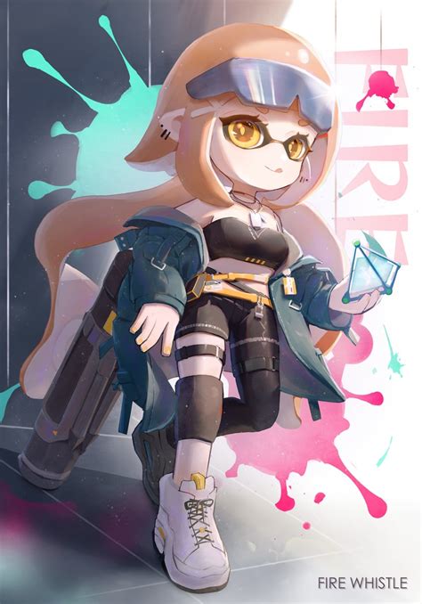 Inkling And Firewhistle Arknights And 1 More Drawn By W020309449