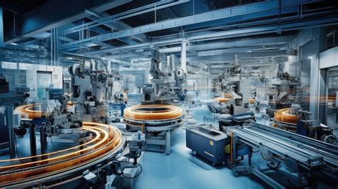 Premium Photo Machinery Production Factory Building