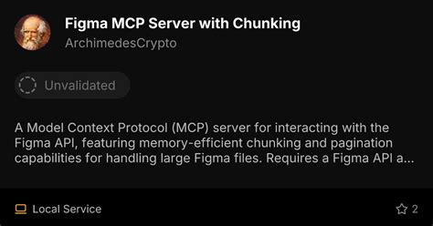 Figma Mcp 服务器（分块版） Mcp Servers · Lobehub