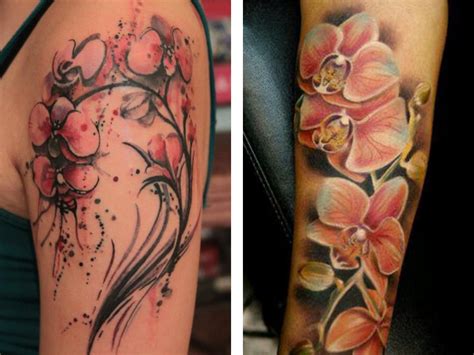 Татуировка орхидея значение эскизы тату и фото