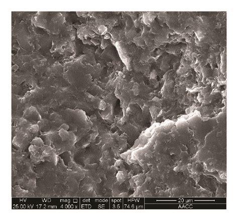 Microstructure Of Mudstone With Different Moisture Content A 1 54