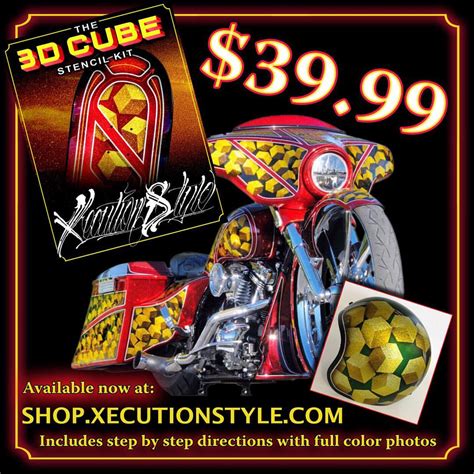 Unknown Customs Check Out The New 3d Cube Stencil Kit By